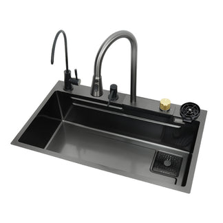Bliote™ Waterfall Kitchen Sink – BLIOTE